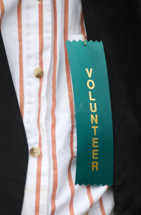 Volunteer tag stock image. Image of close, word, sign - 24845381