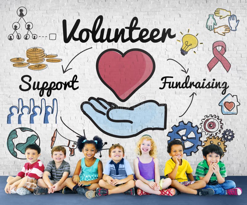 Volunteer Voluntary Volunteering Assist Charity Concept Stock Image ...
