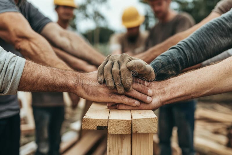 Community Volunteers Unite in Building a Home Together in a Rural ...