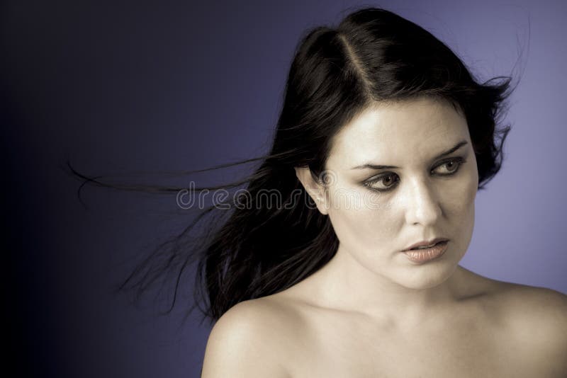 Voluptuous look stock image. Image of adult, closeup - 14213209