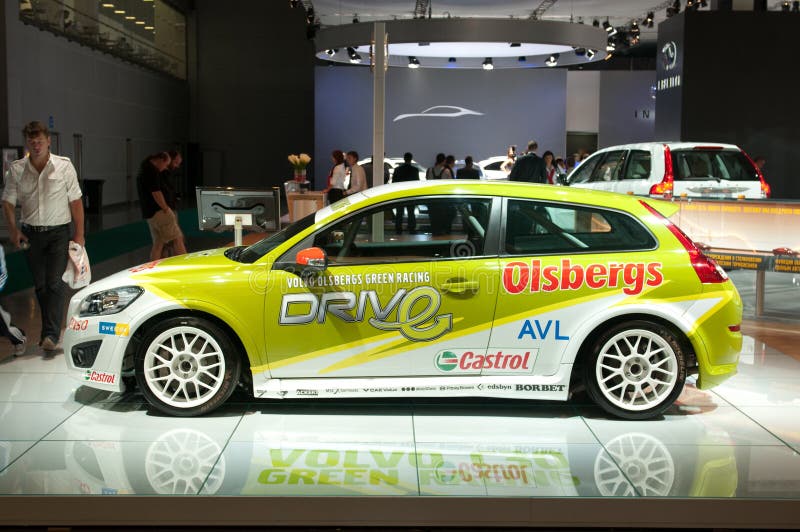Volvo C30 Rally edition editorial photography. Image of motorshow ...
