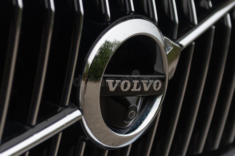 Volvo logo XC60 editorial stock photo. Image of sedan - 278824743