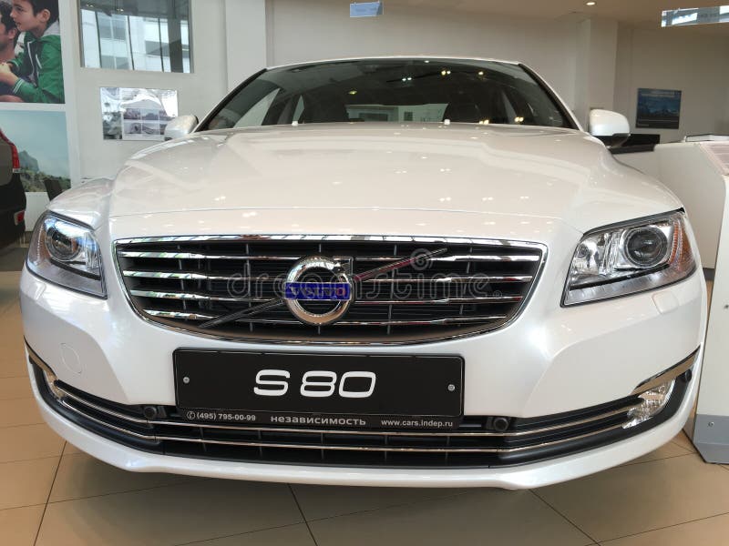 Volvo s80 editorial photography. Image of background - 71360827