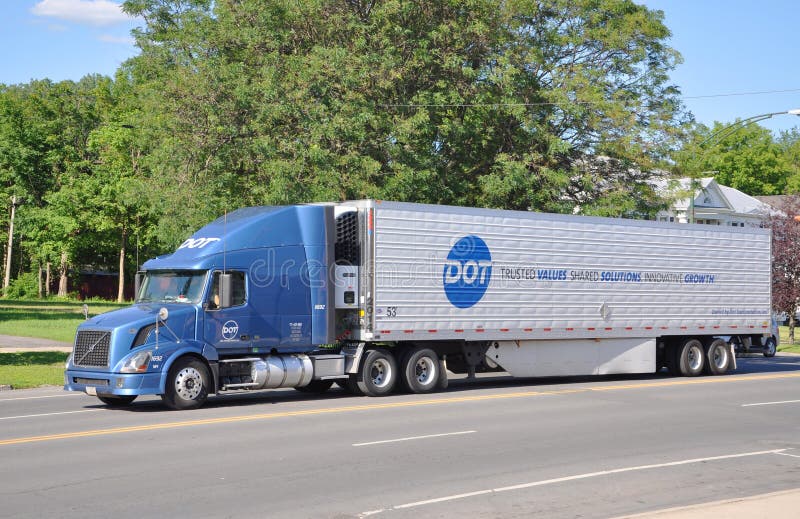 Volvo VN 630 18 Wheels Truck Editorial Photo - Image of wheels ...