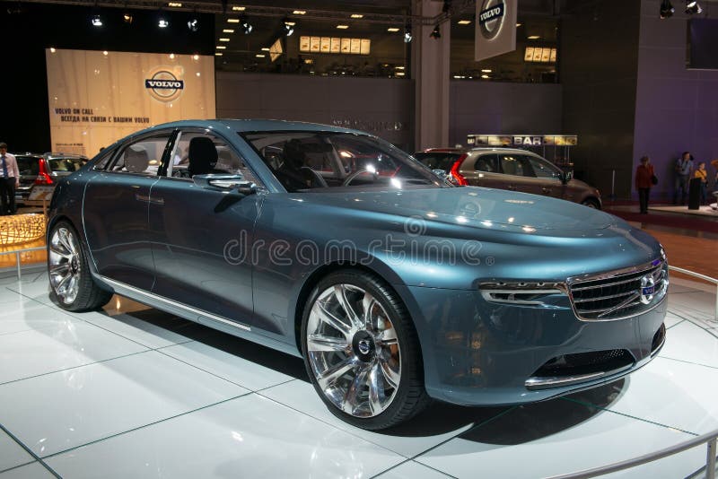 Volvo YOU concept car editorial stock image. Image of display - 26395024