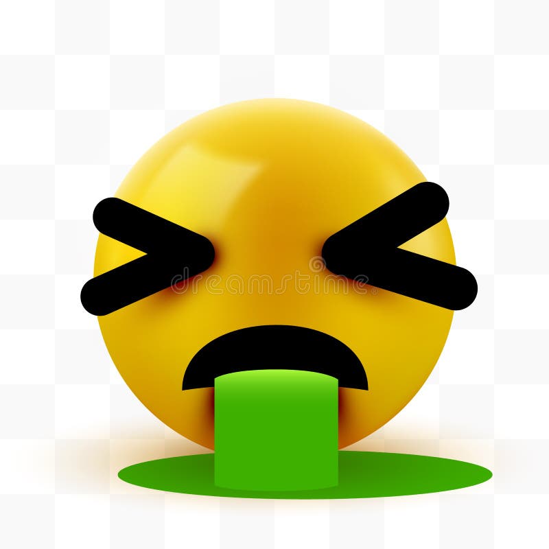 Throwing Up Emoticon