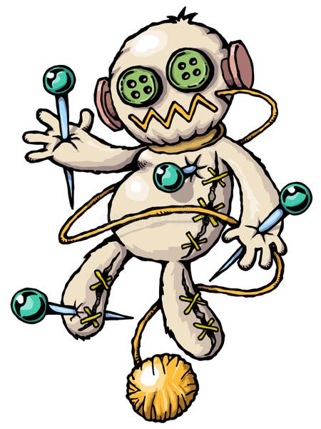 Voodoo Baby stock vector. Illustration of design, love - 16717923