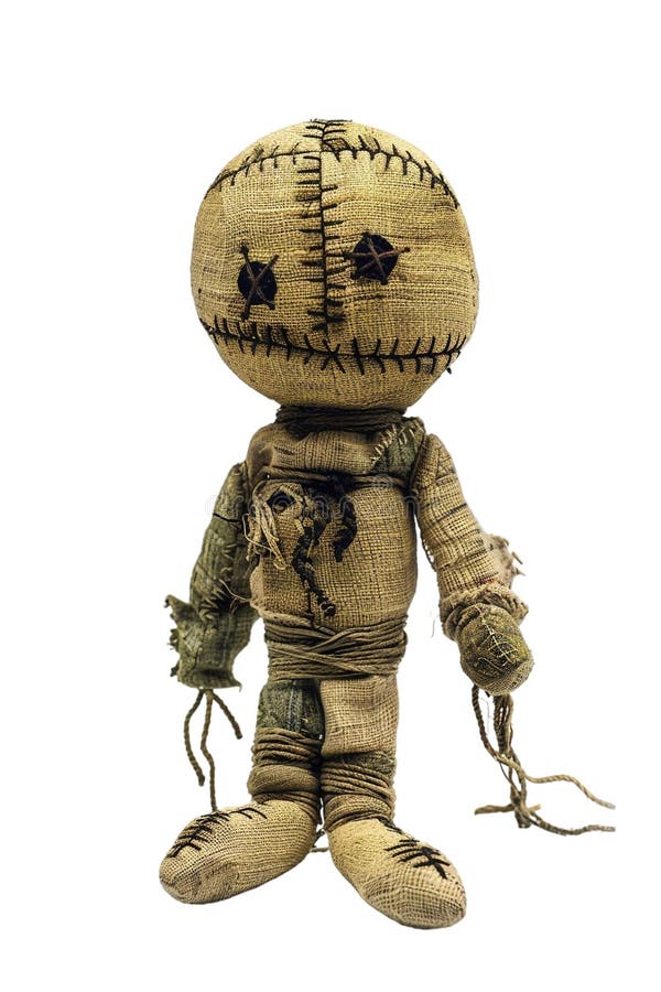 Voodoo Doll Isolated on Transparent Stock Illustration - Illustration ...