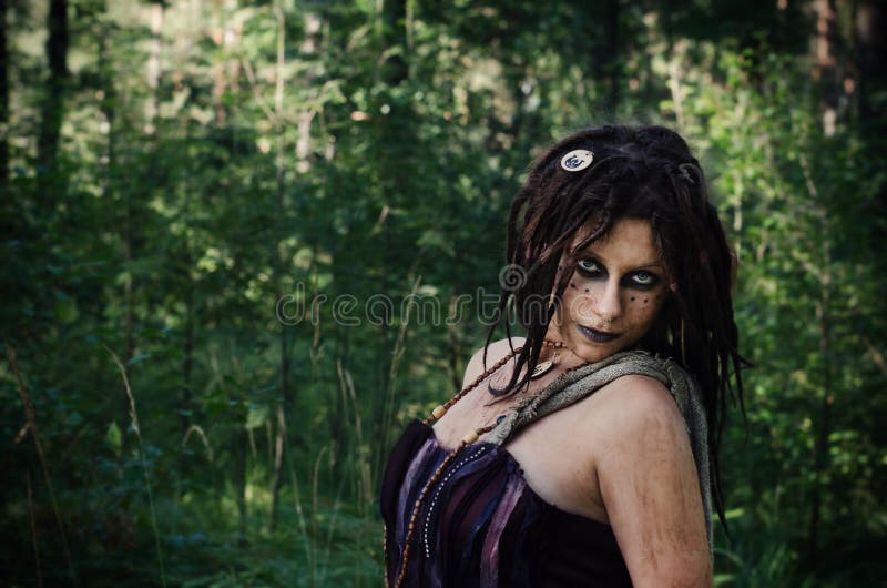 Voodoo witch stock photo. Image of funny, madwoman, crazy - 15453688