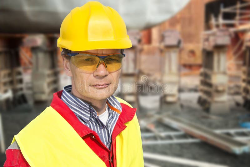 Vorarbeiter stockbild. Bild von freundlich, arbeiter - 25061125