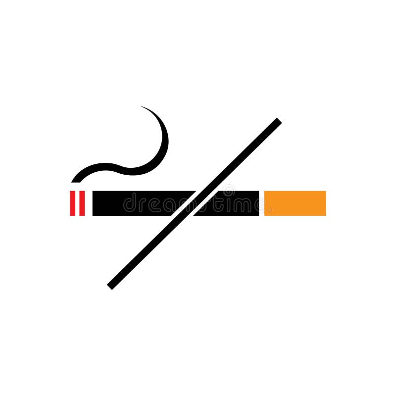 Vorlage Zur Illustration Von Rauchen-Symbol-Vector-Logos Vektor ...