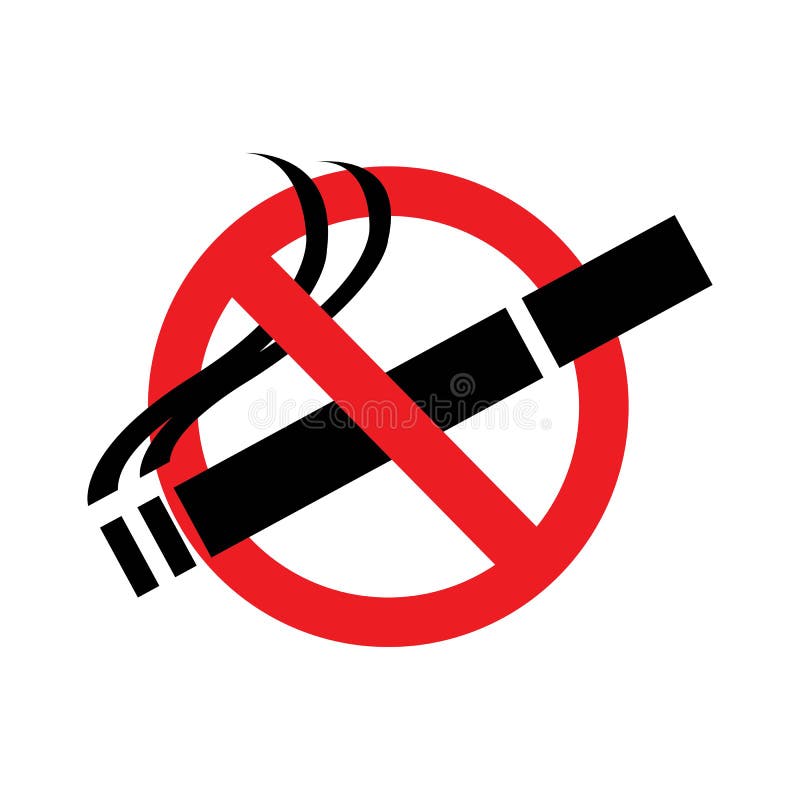 Vorlage Zur Illustration Von Rauchen-Symbol-Vector-Logos Vektor ...