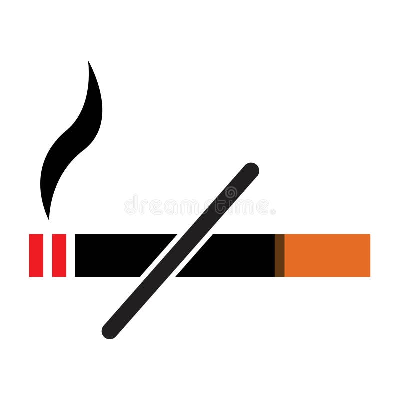 Vorlage Zur Illustration Von Rauchen-Symbol-Vector-Logos Vektor ...