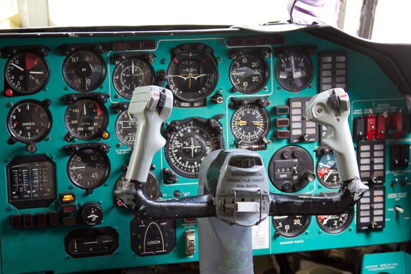 Cockpit Ilyushin Il 28 Stock Photos - Free & Royalty-Free Stock Photos ...