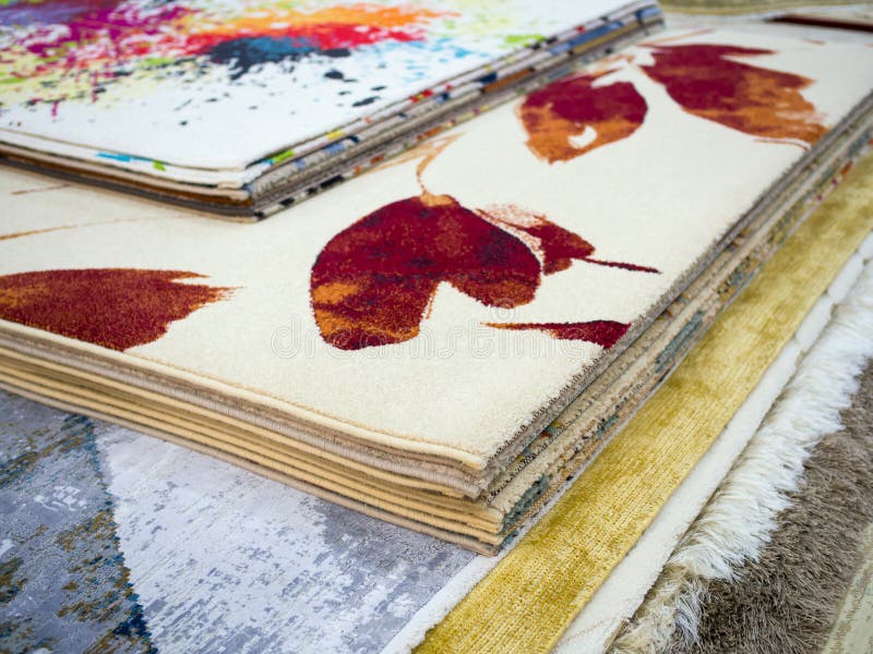 Samples of Flooring Carpets in the Store Editorial Photography - Image ...