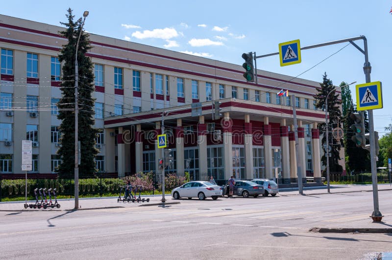 Voronezh State University Building in Spring Editorial Image - Image of ...