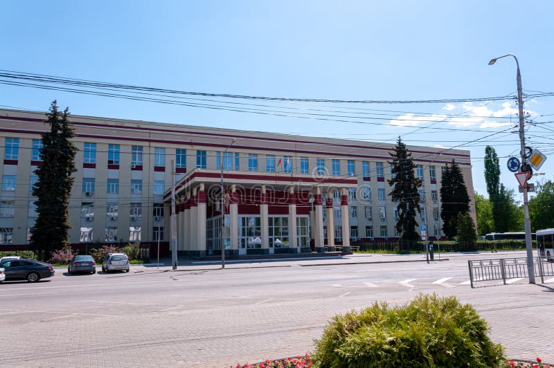 Voronezh State University Building in Spring Editorial Stock Photo ...