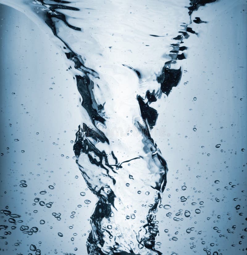 Pure water swirl vortex stock image. Image of twist, swirl - 8938451