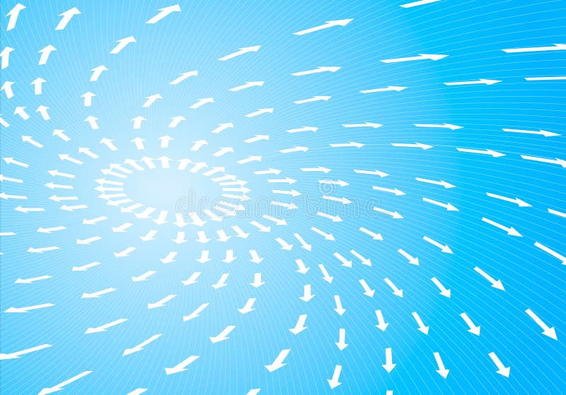 Vortex arrow background stock vector. Illustration of seamless - 7872415