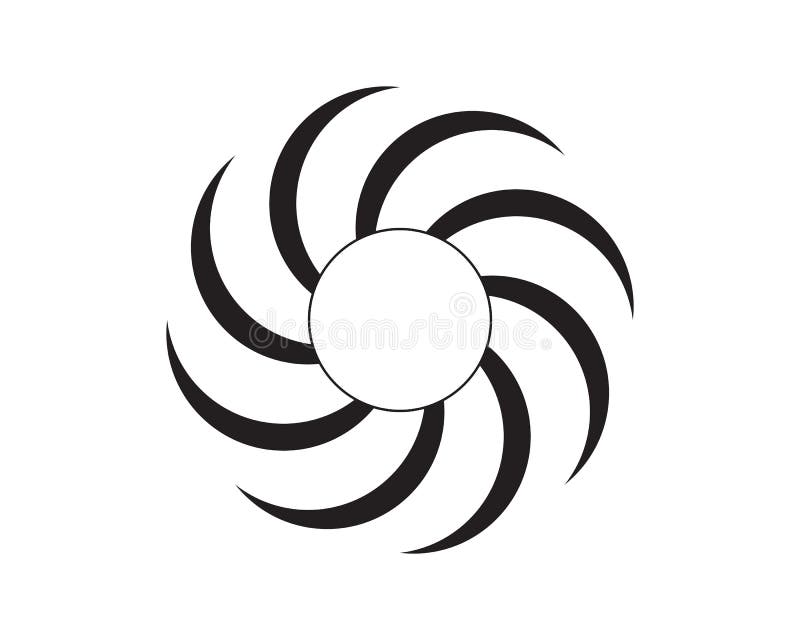Vortex Circle Logo and Symbols Template Stock Vector - Illustration of ...