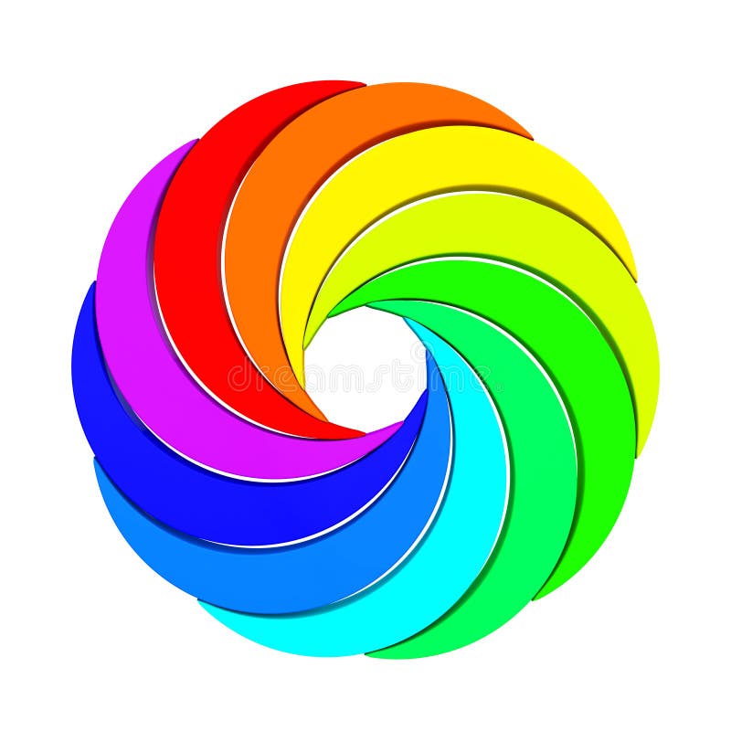 Vortex color palette stock vector. Illustration of print - 13171054