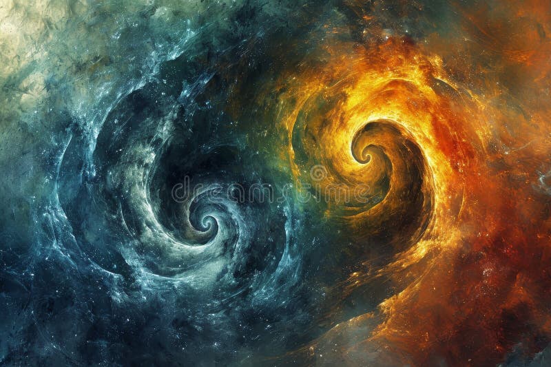 Vortex of Competition stock illustration. Illustration of confrontation ...