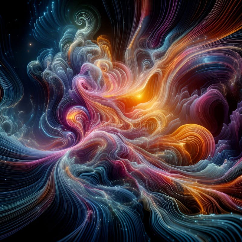 Vortex of Creation stock illustration. Illustration of pattern - 330153628