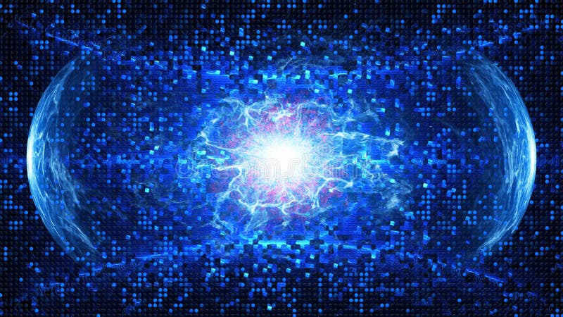 Vortex of Digital Genesis stock photo. Image of artificial - 299444998