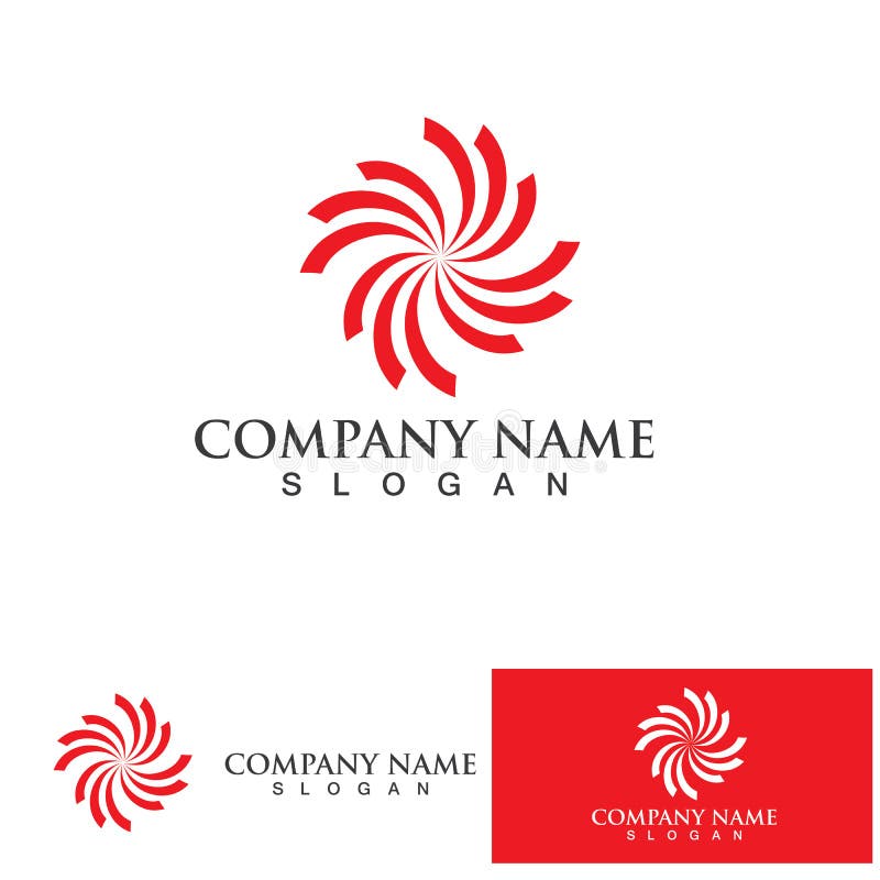 Vortex Fireball Logo and Symbol Vector Stock Vector - Illustration of ...