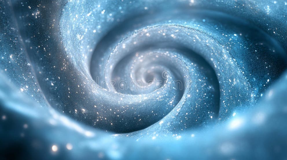 Vortex Galactic Swirl stock illustration. Illustration of bright ...
