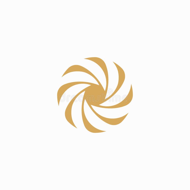 Vortex Icon Logo Vector Design Template Stock Vector - Illustration of ...