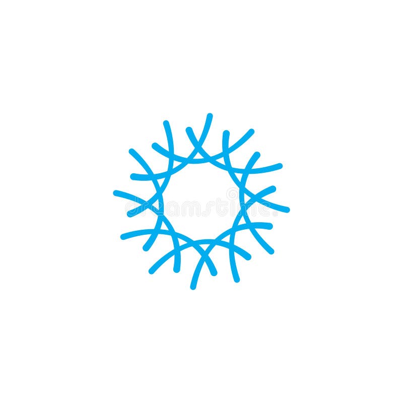 Vortex icon stock vector. Illustration of shape, graphic - 199532434