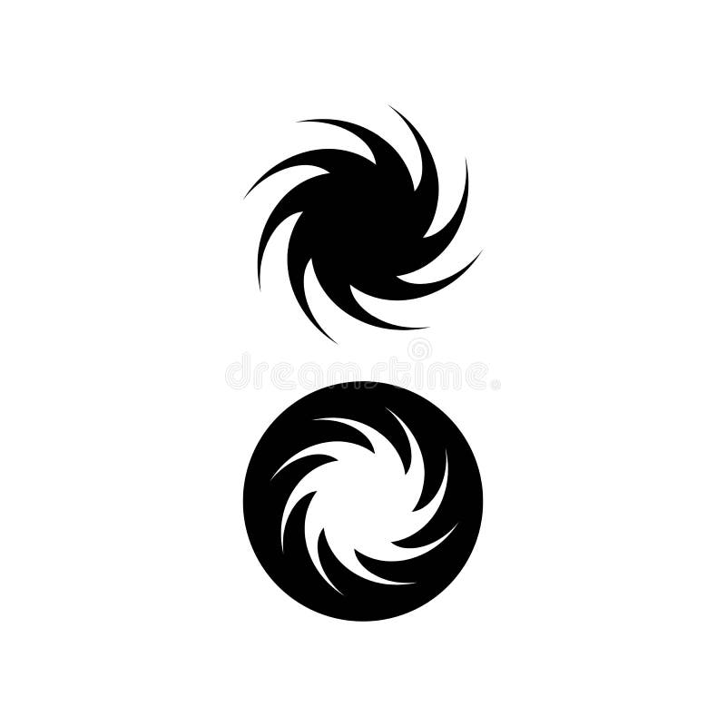 Vortex Icon Vector Illustration Design Logo Stock Vector - Illustration ...