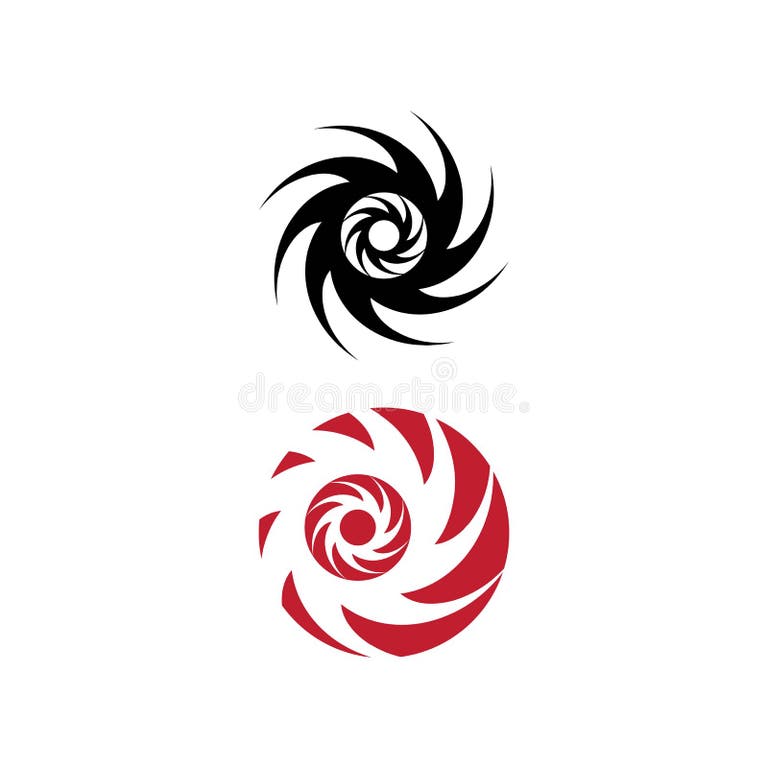 Vortex Icon Vector Illustration Design Logo Stock Vector - Illustration ...
