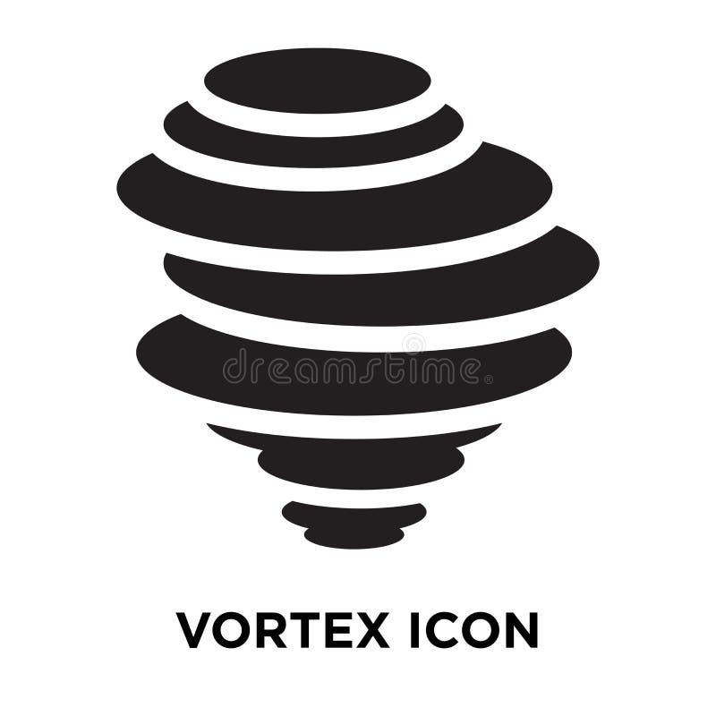 Vortex Concept Vector Linear Icon Isolated on Transparent Background ...