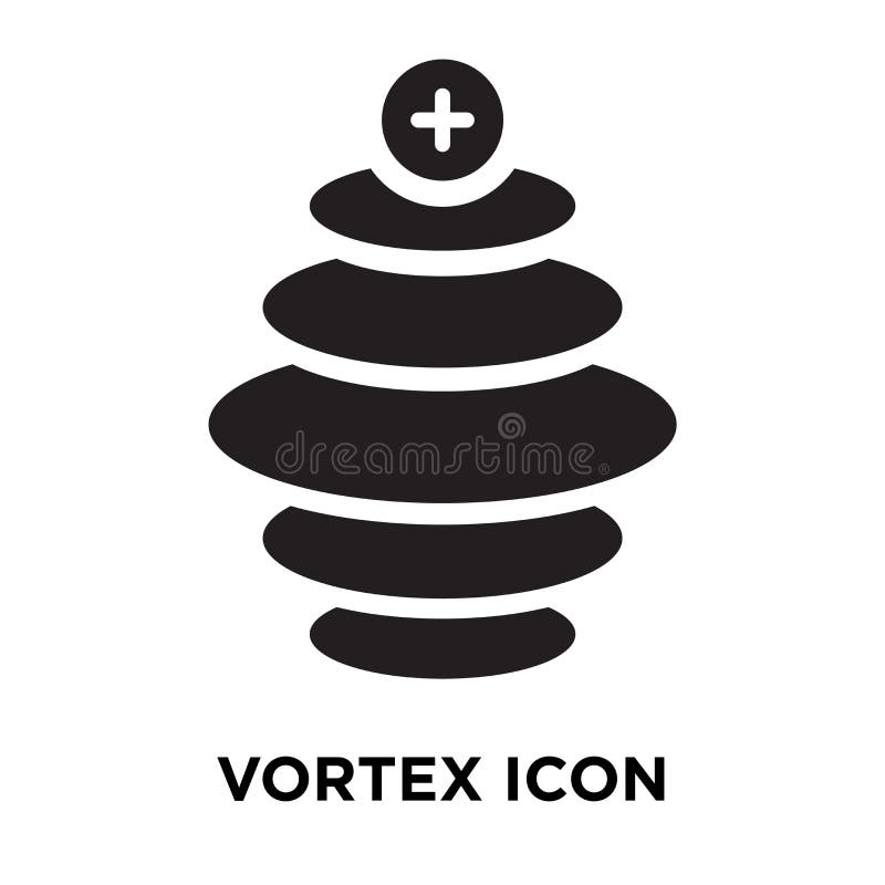 Vortex Icon Vector Isolated on White Background, Logo Concept of Stock ...