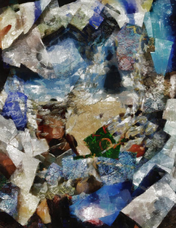 Vortex of life stock illustration. Illustration of mess - 263199111