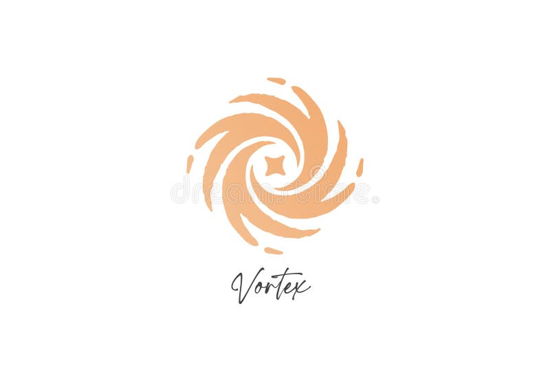 Vortex Logo Design, Celestial Logo, Star Logo, Galaxy Emblem, Water ...