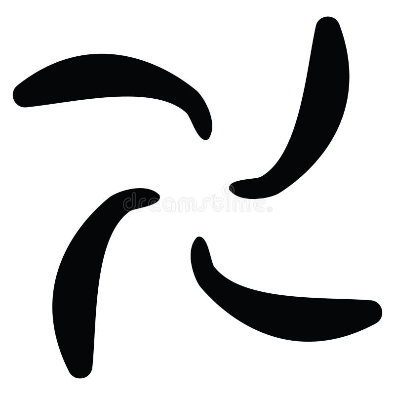 Vortex Logo Icon. Wave Sign. Spiral Symbol. Flat Style Stock ...