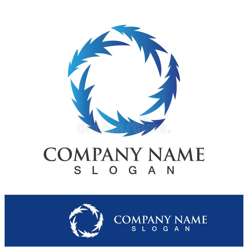 Vortex-Logo-Symbol vektor abbildung. Illustration von propeller - 259094436