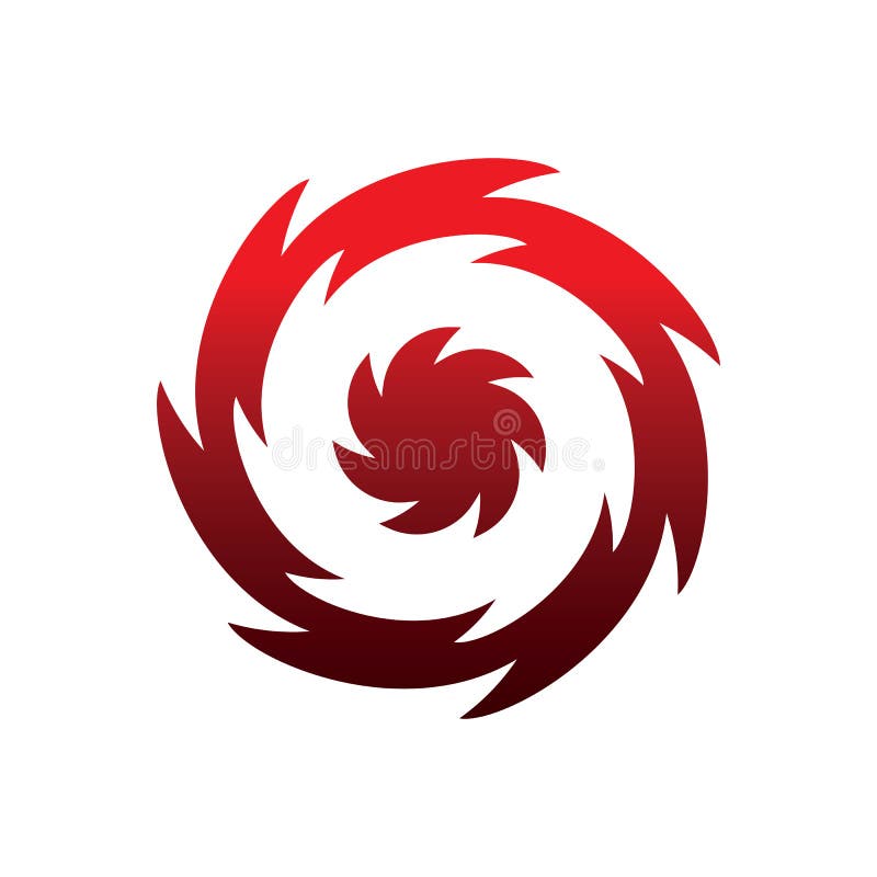Vortex Logo Symbol Icon Illustration Stock Vector - Illustration of ...