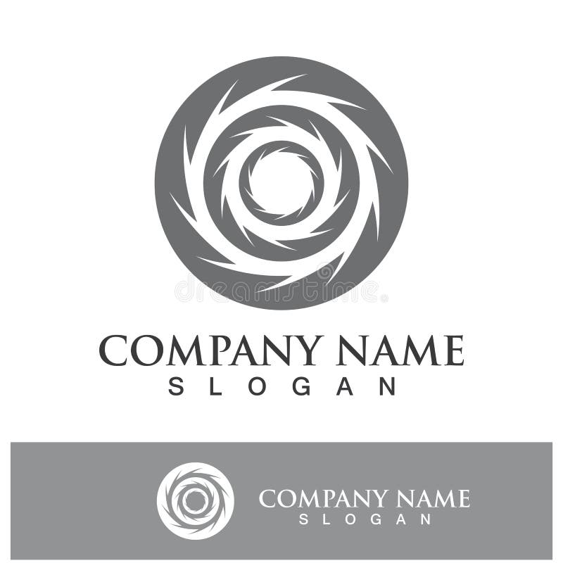 Vortex Logo Symbol Icon Illustration Stock Vector - Illustration of ...