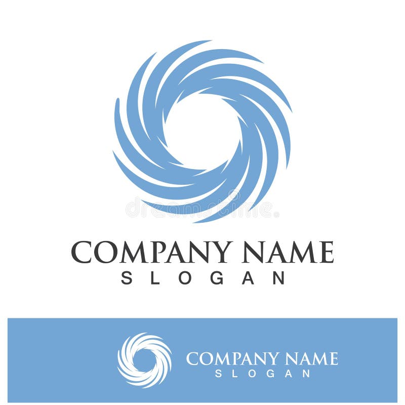 Vortex Logo Symbol Icon Illustration Stock Vector - Illustration of ...