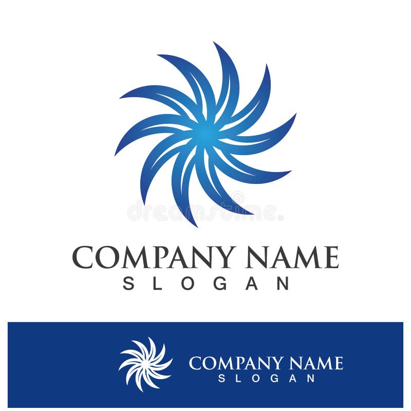 Vortex Logo Symbol Icon Illustration Stock Vector - Illustration of ...