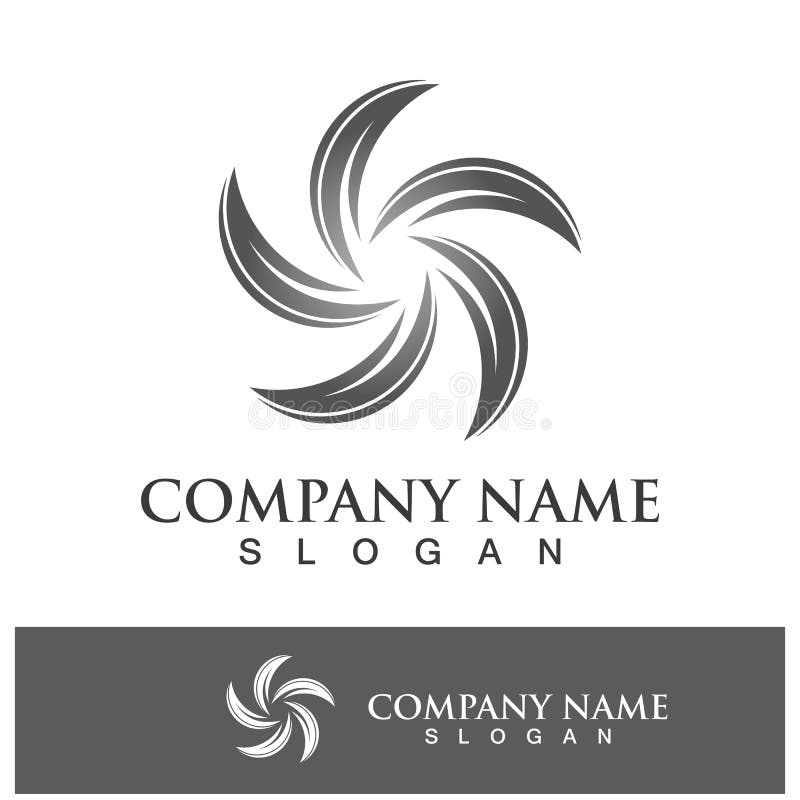 Vortex Logo Symbol Icon Illustration Stock Vector - Illustration of ...