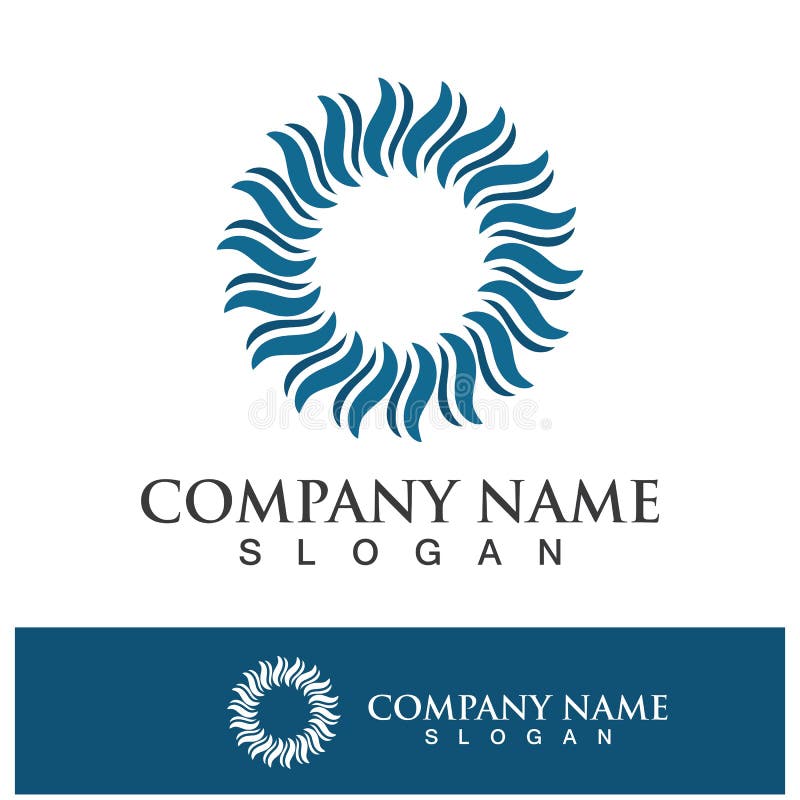 Vortex Logo Symbol Icon Illustration Stock Vector - Illustration of ...