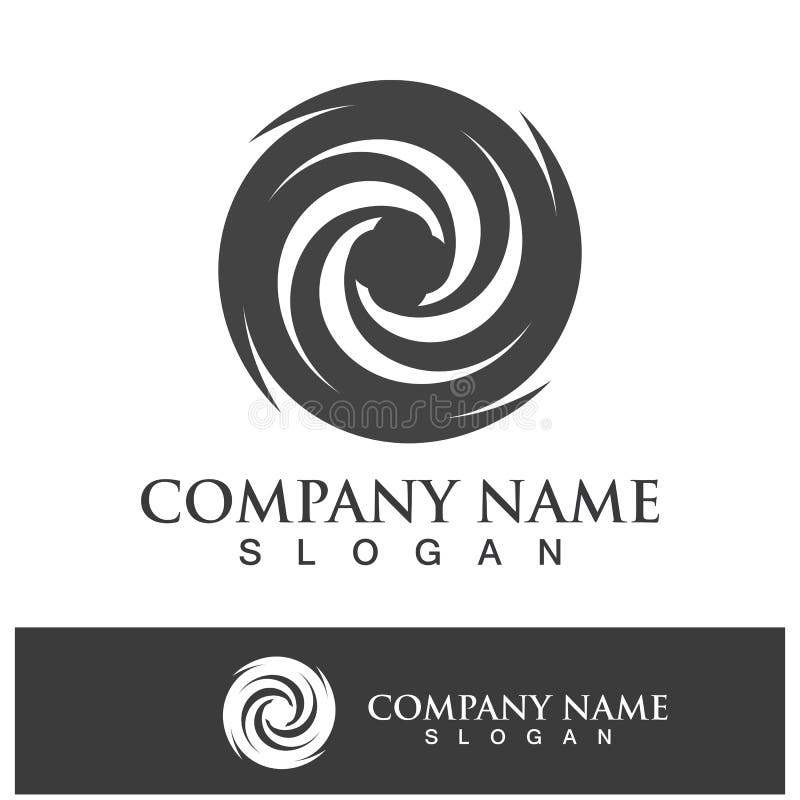 Vortex Logo Symbol Icon Illustration Stock Vector - Illustration of ...