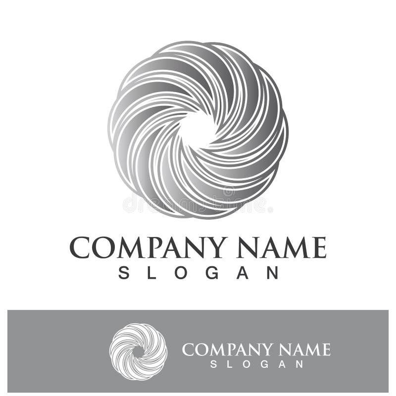 Vortex Logo Symbol Icon Illustration Stock Vector - Illustration of ...