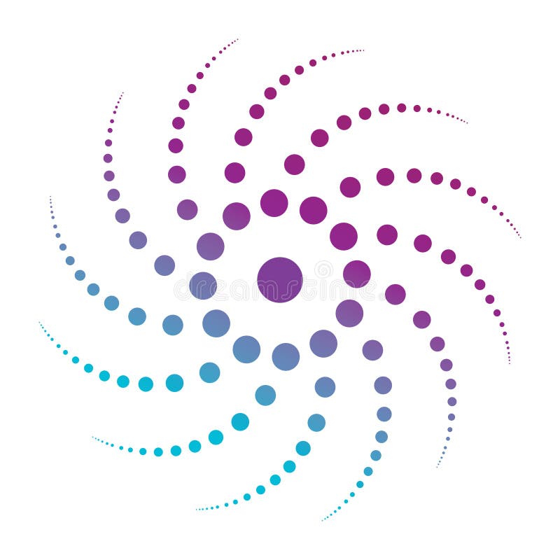 Vortex logo stock vector. Illustration of movement, curve - 279936367