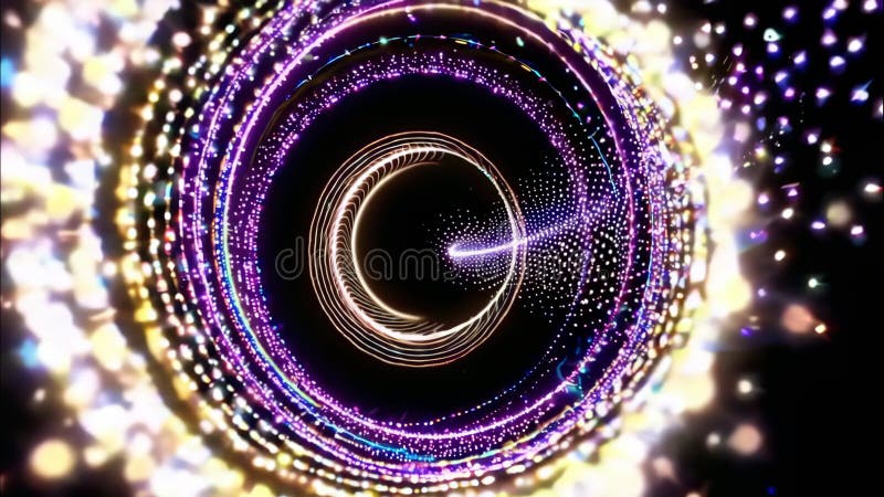 A Vortex of Magic! a World Created by Light Stock Video - Video of flow ...